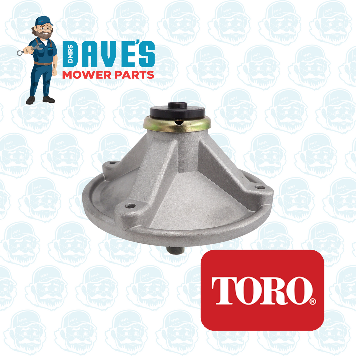 Deck Spindle Assembly (Short Shaft) TORO TimeCutter Ride On Mowers 11 ...